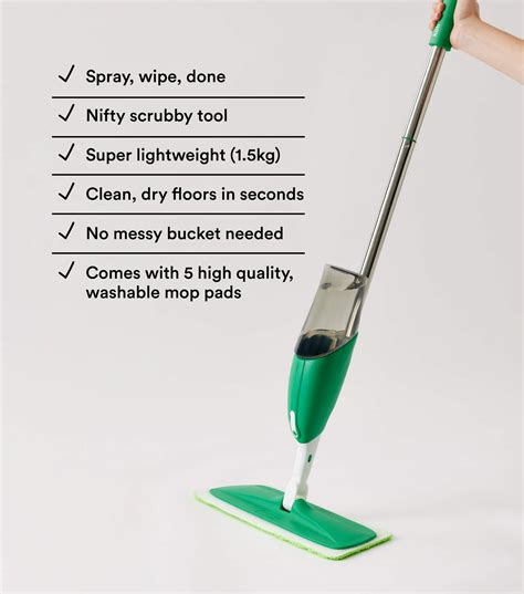 Surface Spray Mop Starter Kit Multipurpose Cleaning Solution Koh