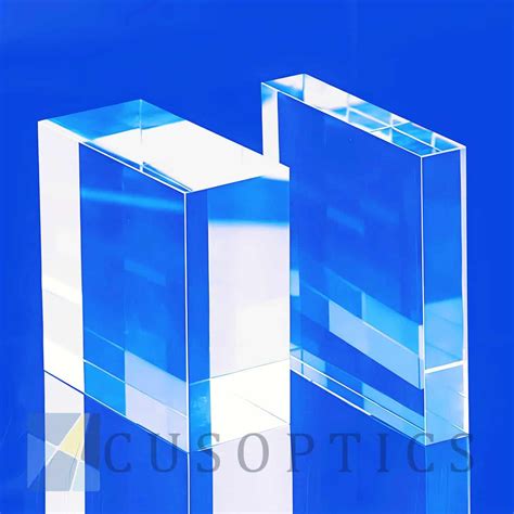 Custom K9 Glass Slab K9 Glass Block Sapphire Quartz K9bk7