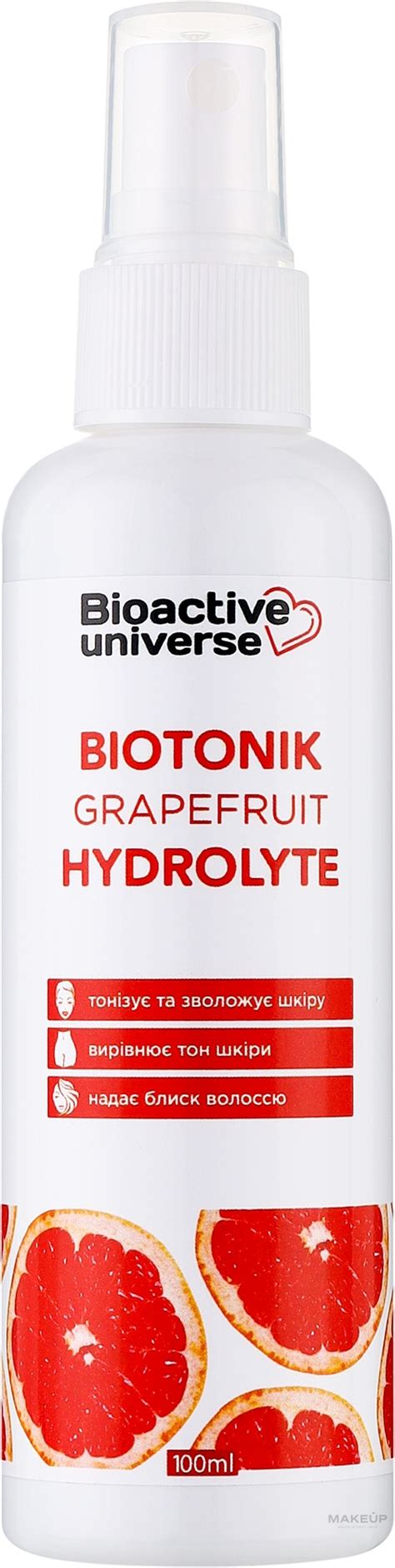 Bioactive Universe Biotonik Hydrolyte - Тоник-гидролат "Грейпфрут ...