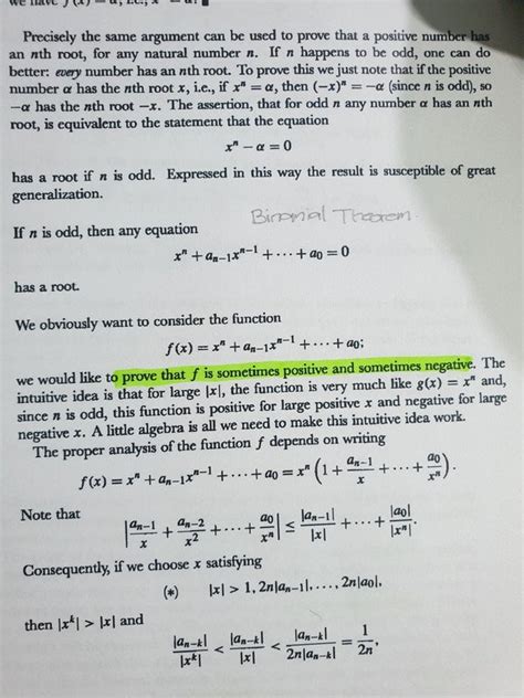 Calculus Theorem Learnmath