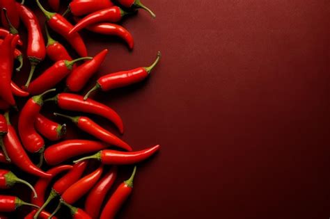 Premium Ai Image Red Chilli Pepper Generate Ai