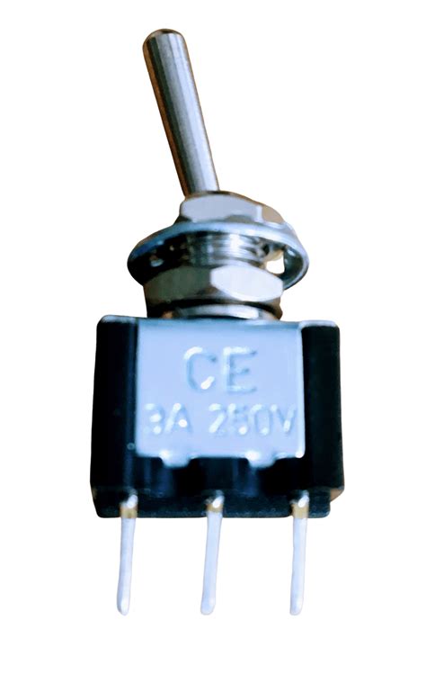 Toggle Switch SPDT 3 Pin Panel Mount Makestore