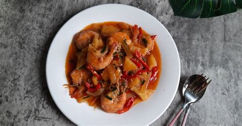 Resep Udang Asam Manis Oleh Yulidaertik Cookpad