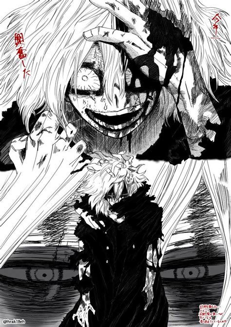 Shigaraki Tomura Dark Fantasy Anime Art