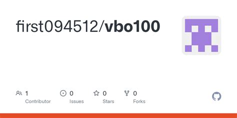 Github First Vbo