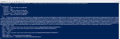 The Relationship Between Keys Secrets And Certificates In Azure Key Vault Michael S Security Blog