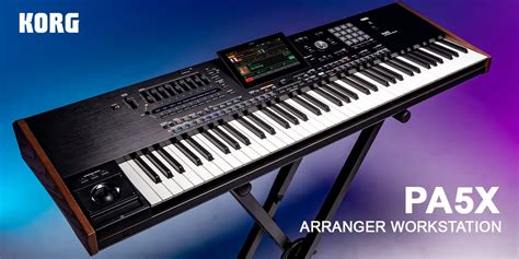 Korg Pa5x Pro Arranger Workstation Keyboard Tmw