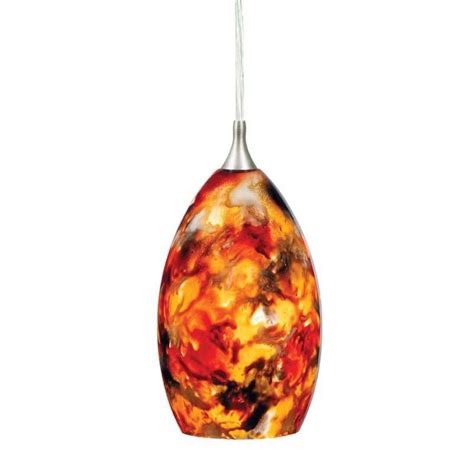 15 Photos Art Glass Mini Pendant Lighting