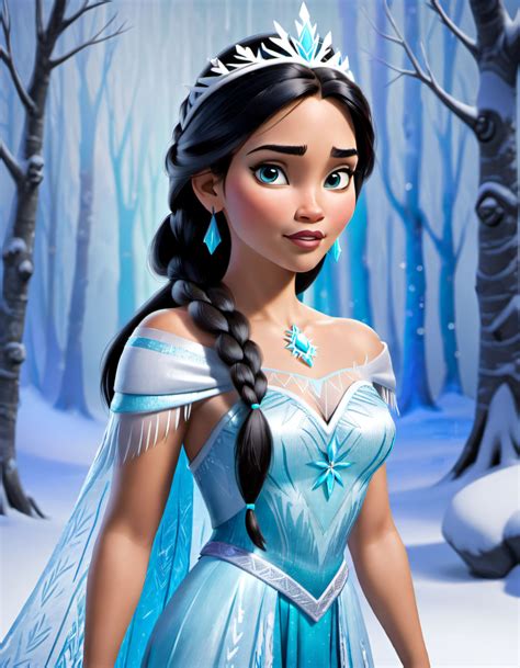 Pocahontas As Elsa By Jaynl On Deviantart