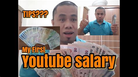 My First Salary From Youtube My First Youtube Earning Youtube