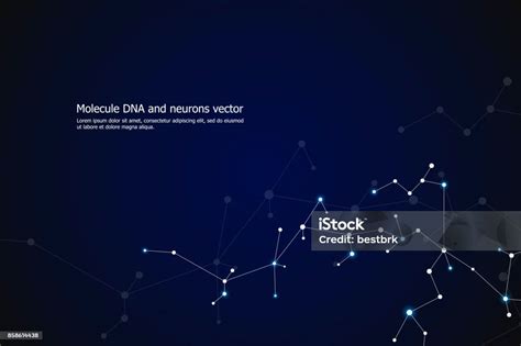 추상 분자 배경 유전과 화학 화합물 의료 기술 이나 과학적 개념 벡터 일러스트 레이 션 Dna에 대한 스톡 벡터 아트 및 기타 이미지 Istock