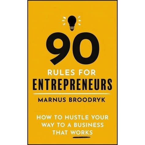 خرید و قیمت کتاب زبان اصلی Rules For Entrepreneurs اثر Marnus Broodryk