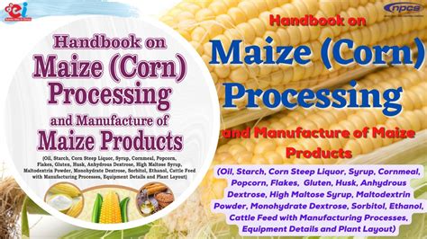 Corn And Maize Product Manufacturing Handbook For Beginners