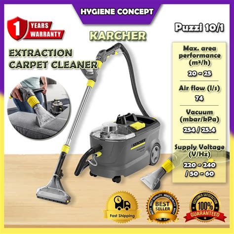 KARCHER Puzzi 10 1 Spray Extraction Cleaner Puzzi 10 1 Extractor