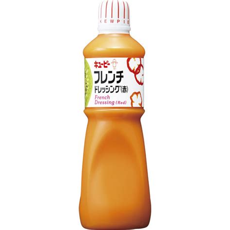 キユーピー フレンチドレッシング 赤（業務用） 1l アスクル
