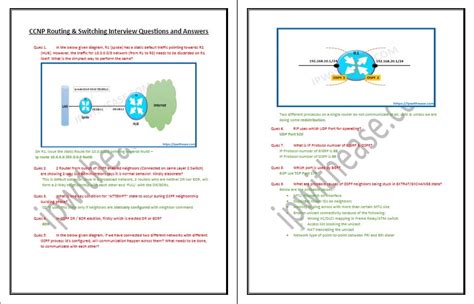 CCNP R S Network Interview