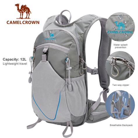 กระเป๋าเป้สะพายหลัง12l น้ำหนักเบาของ Camel Crown Th