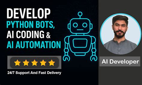 Develop custom ai powered python bots and automation scripts by Mr_designer_d | Fiverr
