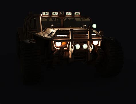 Warthog Prototype A2 Daz 3d