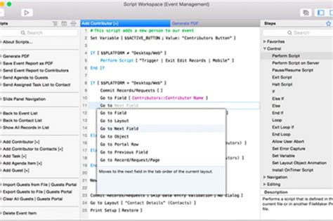 Filemaker 14 Du Script Et Une Prise En Charge Des Navigateurs Mobiles
