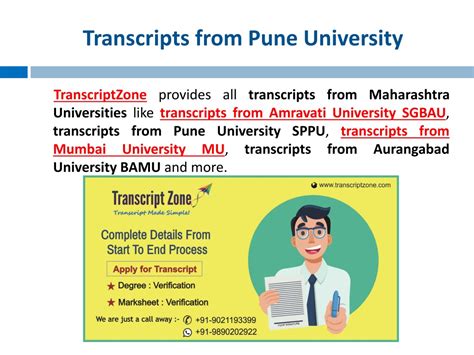 Ppt Transcripts From Pune University Powerpoint Presentation Free