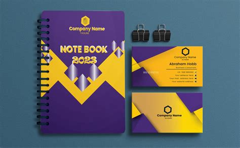 Note Book Desing On Behance