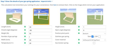Gas Spring Calculation Excel Gasspringsshop