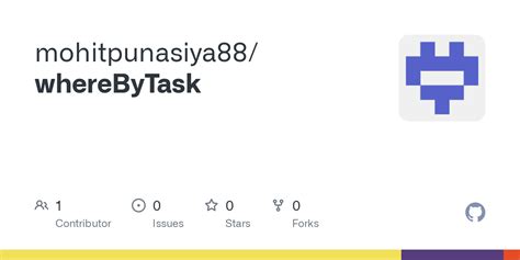 GitHub Mohitpunasiya88 WhereByTask