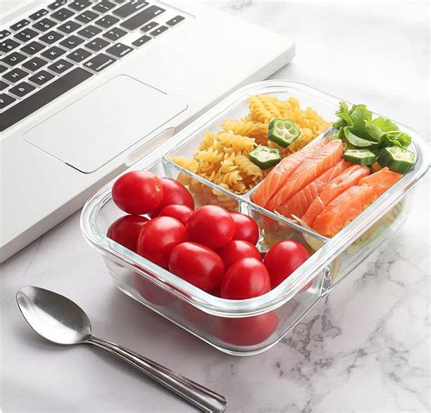 Bayco 9 Pack Glass Meal Prep Containers Pestleheads