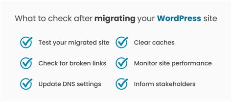 Wordpress Migration Checklist A Comprehensive Guide