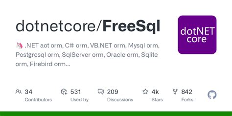 DbFirst Dotnetcore FreeSql Wiki GitHub