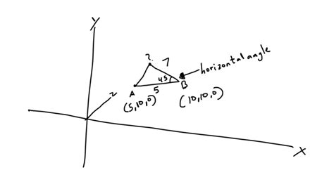 Trigonometry How To Find A Point From A D Triangle With Two Known Points And An Angle