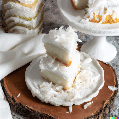 Coconut Cake With Toasted Coconut Flakes Golden Cloud