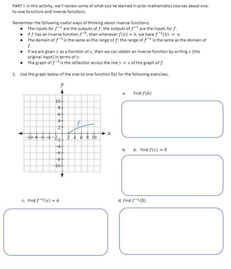 Solved PART I In This Activity We Ll Review Some Of What Chegg