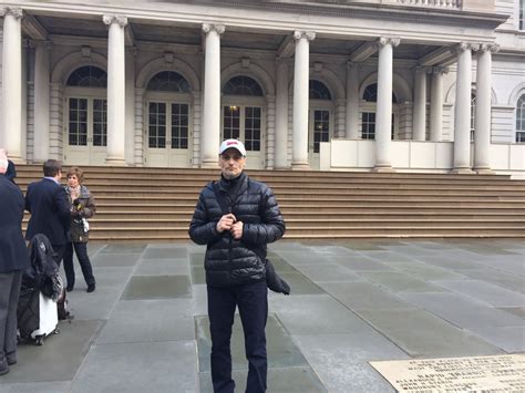 Bronx Slay Dad Angel Rosario Goes To City Hall Pleading For More Safety