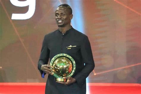 Sadio Mane Wins African Player Of The Year At Caf Awards 2019 London