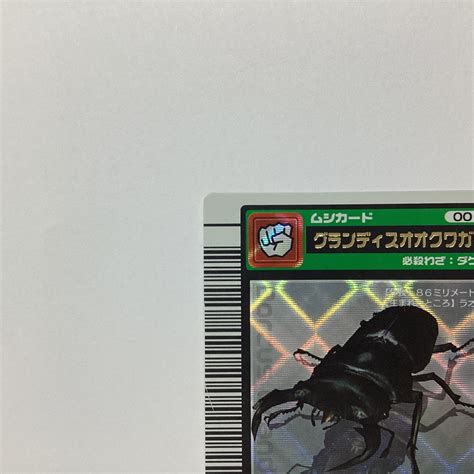Yahooオークション 甲虫王者 ムシキング ムシカード グランディスオ