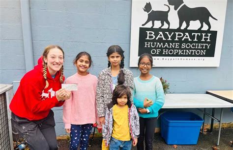 Local Students Raise Money For Baypath Humane Society Hopnews