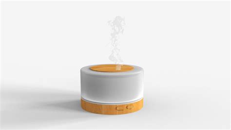 Aroma Essential Oil Diffuser 3D Model CGTrader