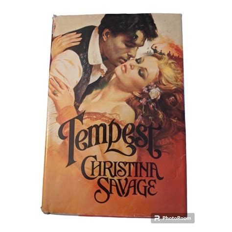 Dell Accents Tempest Christina Savage Vintage Dell Hard Cover Dust
