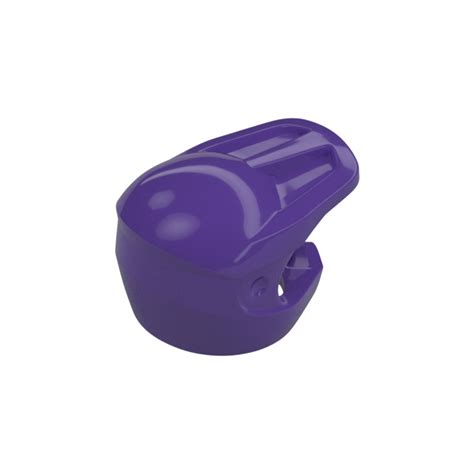 Lego Dark Purple Helmet With Open Visor And Brim 35458 Brick Owl