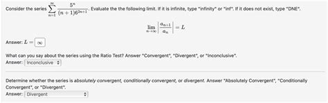 Solved Answer Determine Whether The Series Is Absolutely