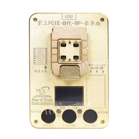 Original WL MINI Size PCIE NAND Flash IC Programming Tool NAND Test Fixture For IPhone 8 8Plus