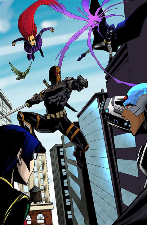 Teen Titans V Slade Comics Amino