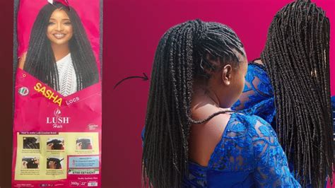 Lush Sasha Locs Crochet Braid Youtube