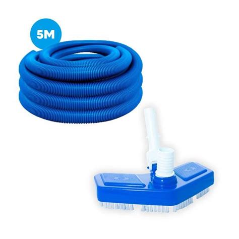 Kit Limpeza Para Piscina 5m De Mangueira Aspirador ASA DELTA