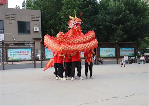 三下乡 汽车工程系开展传承国粹文化 弘扬龙狮精神舞龙舞狮汇演暑期社会实践活动 德州职业技术学院团委