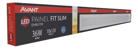Panel De Techo Empotrado Led Fit W Rectangular X Pulgadas Color Blanco C Lido