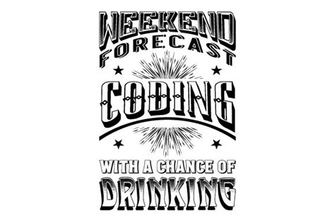 Weekend Forecast Coding Code Svg Eps Png Graphic By Graphicsfarm