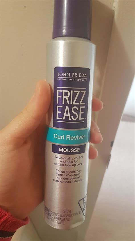 John Frieda Frizz Ease Dream Curls Curl Reviver Mousse Reviews In Hair
